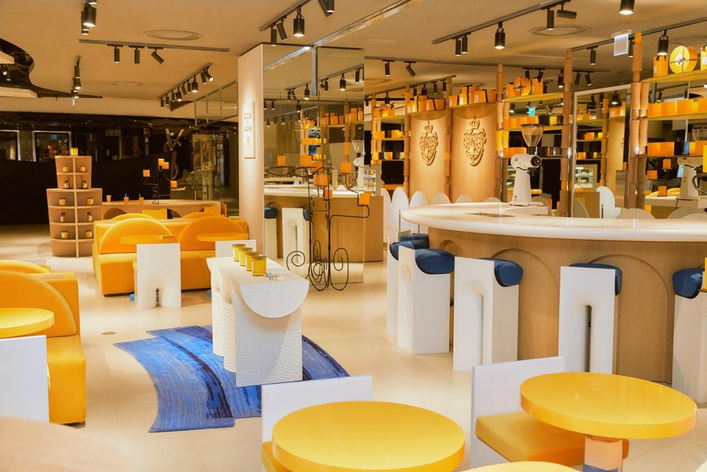The Essence of Italian Elegance - Acqua di Parma Yellow Café Opens in ...